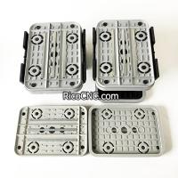 China Bottom rubber vacuum Plate 160x114 with Metal Inserts for Homag Weeke CNC pods 4-011-11-0340 for sale