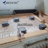 China Flat Grid Table vacuum pods for flat table cnc router for sale