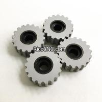 China 2-250-19-4040 70x18x25mm Pressure Roller Wheels with Countersink for Homag Brandt Edgebanders for sale