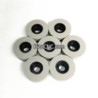 China 70x18x25 Top Flat Pressure Rollers with Countersunk for IMA OTT Brandt Edgebanders machine for sale