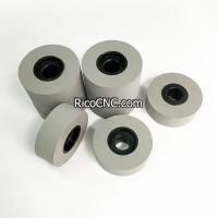 China 70x18x25 Top Flat Pressure Rollers with Countersunk for IMA OTT Brandt Edgebanders machine for sale
