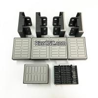 China 4-060-18-0059 80x60mm Homag Brandt edgebander Dust Shield Conveyor Chain track Pad for sale