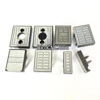 China 4-060-18-0059 80x60mm Homag Brandt edgebander Dust Shield Conveyor Chain track Pad for sale