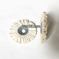 China 4-005-15-0187 Polishing Wheel 120х19х10mm Buffing Pad for Homag Brandt Edgebanding machine with Hex Center for sale