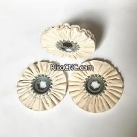 China 4-005-15-0187 Polishing Wheel 120х19х10mm Buffing Pad for Homag Brandt Edgebanding machine with Hex Center for sale