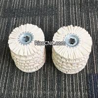 China 4-005-15-0187 Polishing Wheel 120х19х10mm Buffing Pad for Homag Brandt Edgebanding machine with Hex Center for sale