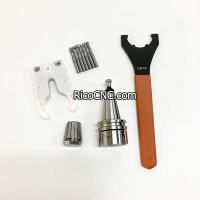China White ISO30 Tool Holder clamp tool changer gripper for woodworking CNC router for sale