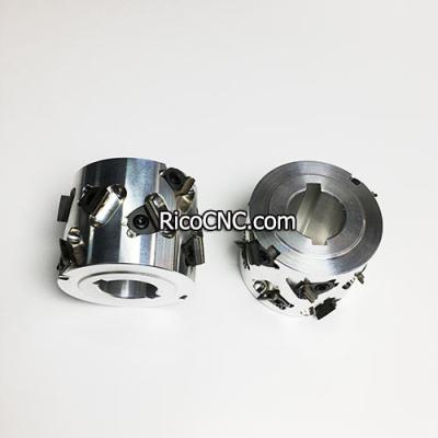 China WhisperCut PCD Symmetrical Pre-Milling Cutter 80x50x30+2KN Z=2+2 Replace CCEN350128 S16442 S13076 for sale
