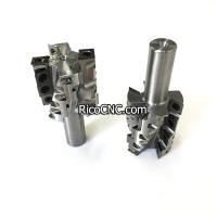 China Woodworking CNC Spiral Cutter Head Indexable CNC Router Spiral Bits with Carbide Insert for sale