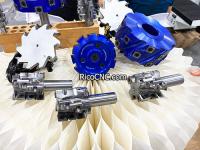 China Woodworking CNC Spiral Cutter Head Indexable CNC Router Spiral Bits with Carbide Insert for sale