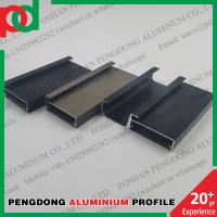 China Anodized Color 6063 Aluminium Profiles For Sliding Wardrobe Doors for sale