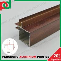 China Professional Manufacturer Glossy Silver Polishing Aluminium Kitchen Cabinet Profiles for sale