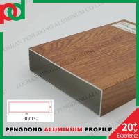 China Professional Manufacturer Glossy Silver Polishing Aluminium Kitchen Cabinet Profiles for sale