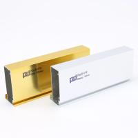 China Foshan Manufacturer High Glossy Silver Polishing Aluminium Kitchen Cabinet Profile for sale