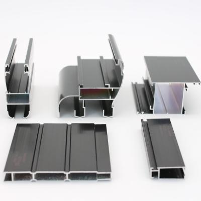 China Hot Sell Aluminium Casement Window Profile For TOGO BENIN CONGO BURKINA GABON BAMAKO for sale