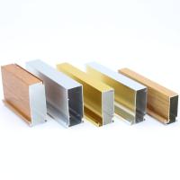 China High Quality Customized Powder Coated Polishing Aluminium Kitchen Cabinet Profile for sale