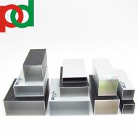 China 6063 T5  Aluminum Tubing Hollow Rectangular Aluminium Square Tube  Aluminium Angle for sale