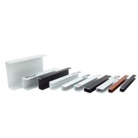 China U Channel Groove Aluminum Profiles For Windows And Doors And Furniture for sale