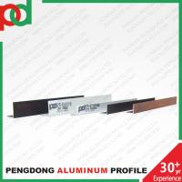 China U Channel Groove Aluminum Profiles For Windows And Doors And Furniture for sale