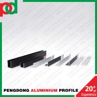 China U Channel Groove Aluminum Profiles For Windows And Doors And Furniture for sale