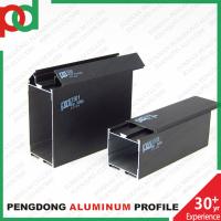 China Black Anodized Profiles Aluminio For Windows And Doors  Serie 35 for sale