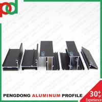 China Powder Coated Profiles Aluminum For Windows And Doors In Serie 42 Made In Foshan To Peru Bolivia Chile 6000 Series Grade for sale