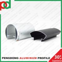 China Wooden Grain Colour Aluminium U Channel For Handrail Pergola Balcony Fency Tubes Exported To South America for sale