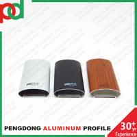 China Wooden Grain Colour Aluminium U Channel For Handrail Pergola Balcony Fency Tubes Exported To South America for sale