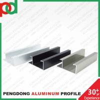 China Aluminium Profiles Pull Handles For Kitchen Cabinet Glass Shutter Door Frame Is Alloy for sale
