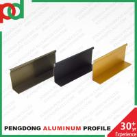 China Customizable Extrusion Technology Manufacture Aluminium Profiles For Glass Door Kitchen Cabinet Wardrobe MDF Melamine for sale