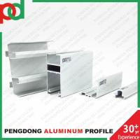 China Temper T5 Square Aluminium Profiles For Windows And Doors MP 80 Mate Black Wooden Touch Profile Aluminum for sale
