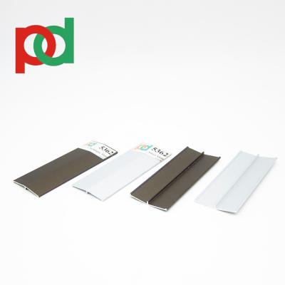 China Aluminium Profiles For Floor Ceramic Wardrobe Sliding Door Frame Track Rail Top Bottom Closet Profiles Aluminum for sale