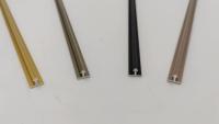 China 6mm T Shape Aluminum Trim Extrusions Silver anodized Tolerance 0.12mm for sale