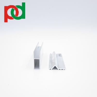 China 6000 Series T5 Aluminium Window Profiles Aluminum Handrail Extrusions for sale