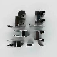 China Powder Coated Aluminum Profile Congo KE for sale