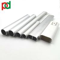 China Wardrobe Clothes Hanger Aluminum Rail Extrusions Round And Ellipse Tubes for sale