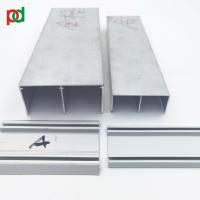 China RoHs MSDS sliding Wardrobe Aluminium Profile For Wardrobe Track Rail for sale