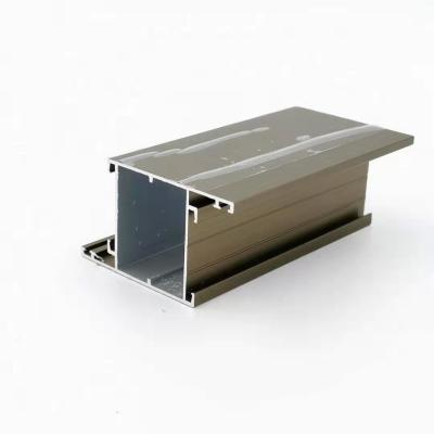 China Congo Champagne Aluminum Window Profile for sale