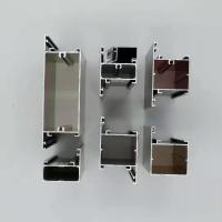China Congo Togo Casement Window Profiles Powder Coated Aluminum Extrusions for sale