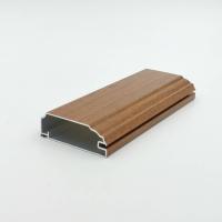 China Israel Libya 6063 T3 Aluminium Kitchen Profile Wooden Color for sale