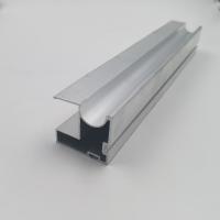 China OEM Anodized Wardrobe Aluminium Profile For Vertical Sliding Door for sale