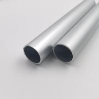China Wardrobe Clothes Hanger Aluminum Rail Extrusions Round And Ellipse Tubes for sale