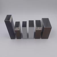 China ISO 14001 Extruded Aluminum Tubing Profiles Rectangular Round 40 x 40 for sale