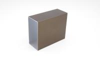 China Mill Finish 40x40 Aluminium Extrusion Profile Square Pipe Anti Corrosion for sale