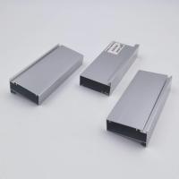 China Bright Silver Powder Coating Aluminium Kitchen Profiles For ACP for sale