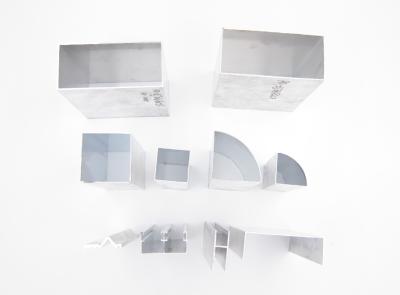 China 6063 Aluminum Profiles Pipes  Peru Mill Finish for sale