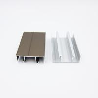 China Champagne Extrusion Aluminium Window Profiles Linea 2001 Extruded Railings for sale