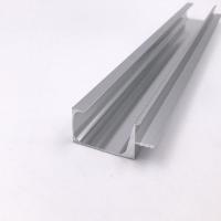 China G Shape Aluminium Trim Profiles silver polishing Decorative Edging for sale