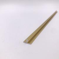 China 11.7mm T Shape Anodized Aluminum Profiles chrome gold rose gold for sale