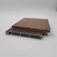 China Wood Grain Aluminium Tube Profiles 6063 Series for sale